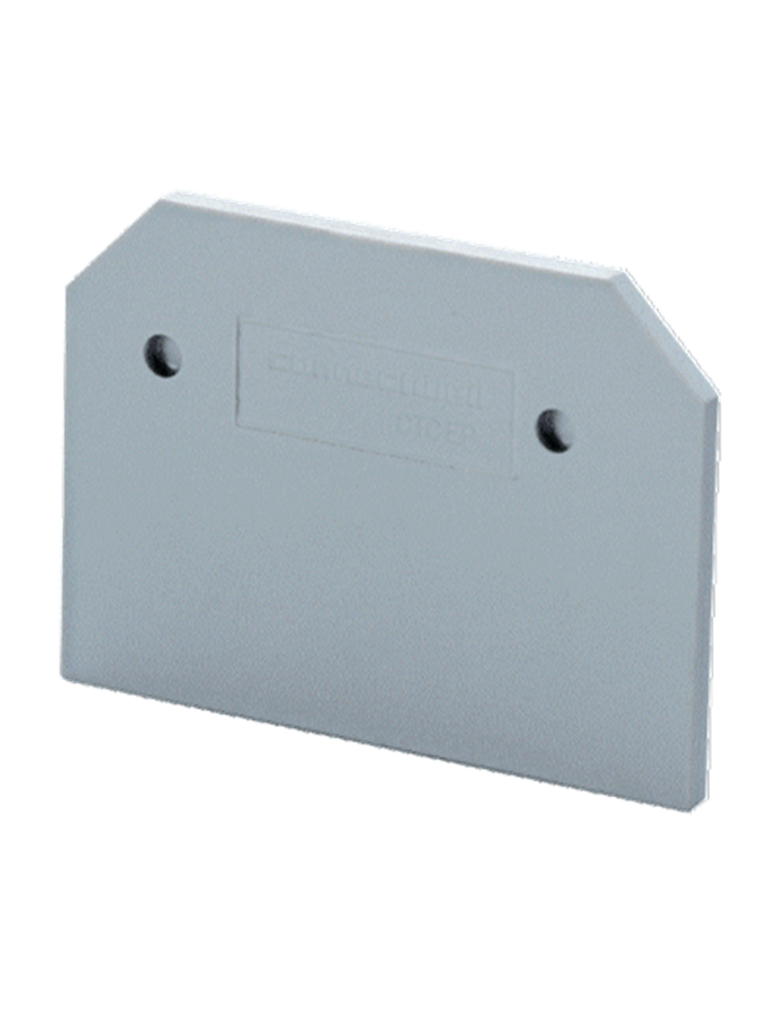 Terminal block – 6mm – End plate - Barcare